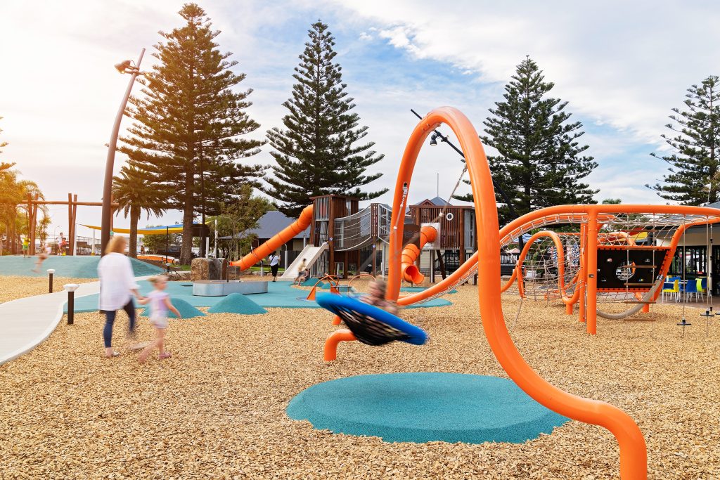 West Beach Parks Central Playspace - LCS Landscapes